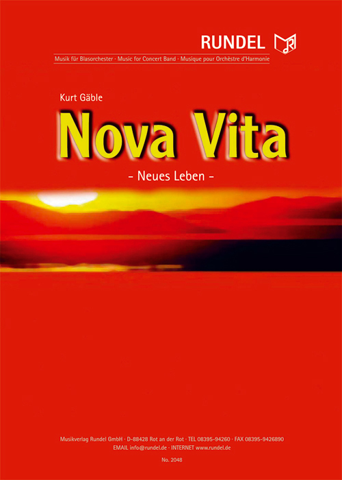 Nova Vita | Kurt Gäble | Noten | MVSR2048
