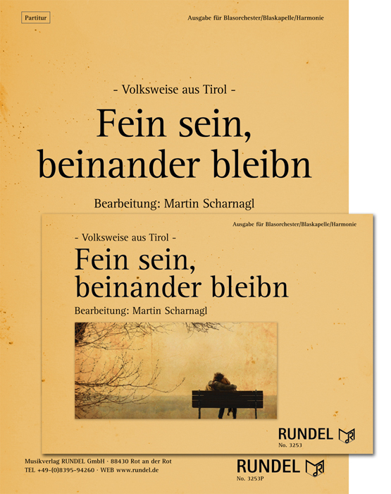 Fein sein, beinander bleibn | Traditional | Noten | MVSR3253