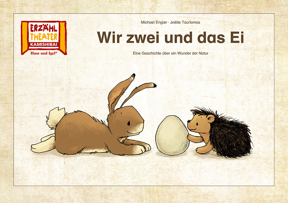 Wir zwei und das Ei / Kamishibai Bildkarten | Buch | Hase und Igel Verlag