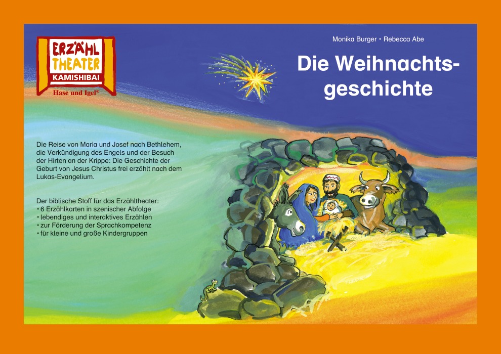 Die Weihnachtsgeschichte / Kamishibai Bildkarten | Buch | Hase und Igel Verlag