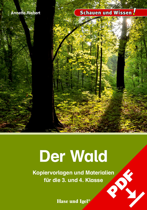 Der Wald – Kopiervorlagen und Materialien | E-Book | Hase und Igel Verlag