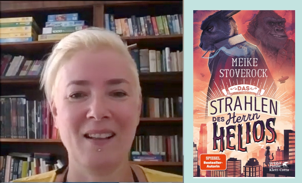 Lesebericht und Nachgefragt: Meike Stoverock, »Die Strahlen des Herrn Helios« | Klett-Cotta