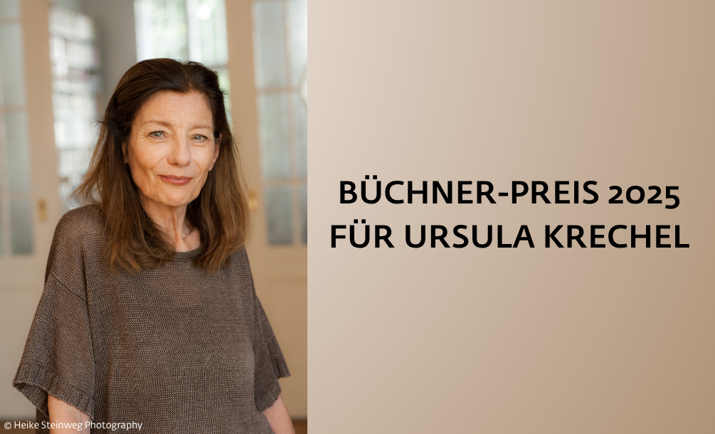 Georg-Büchner-Preis 2025 für Ursula Krechel | Klett-Cotta