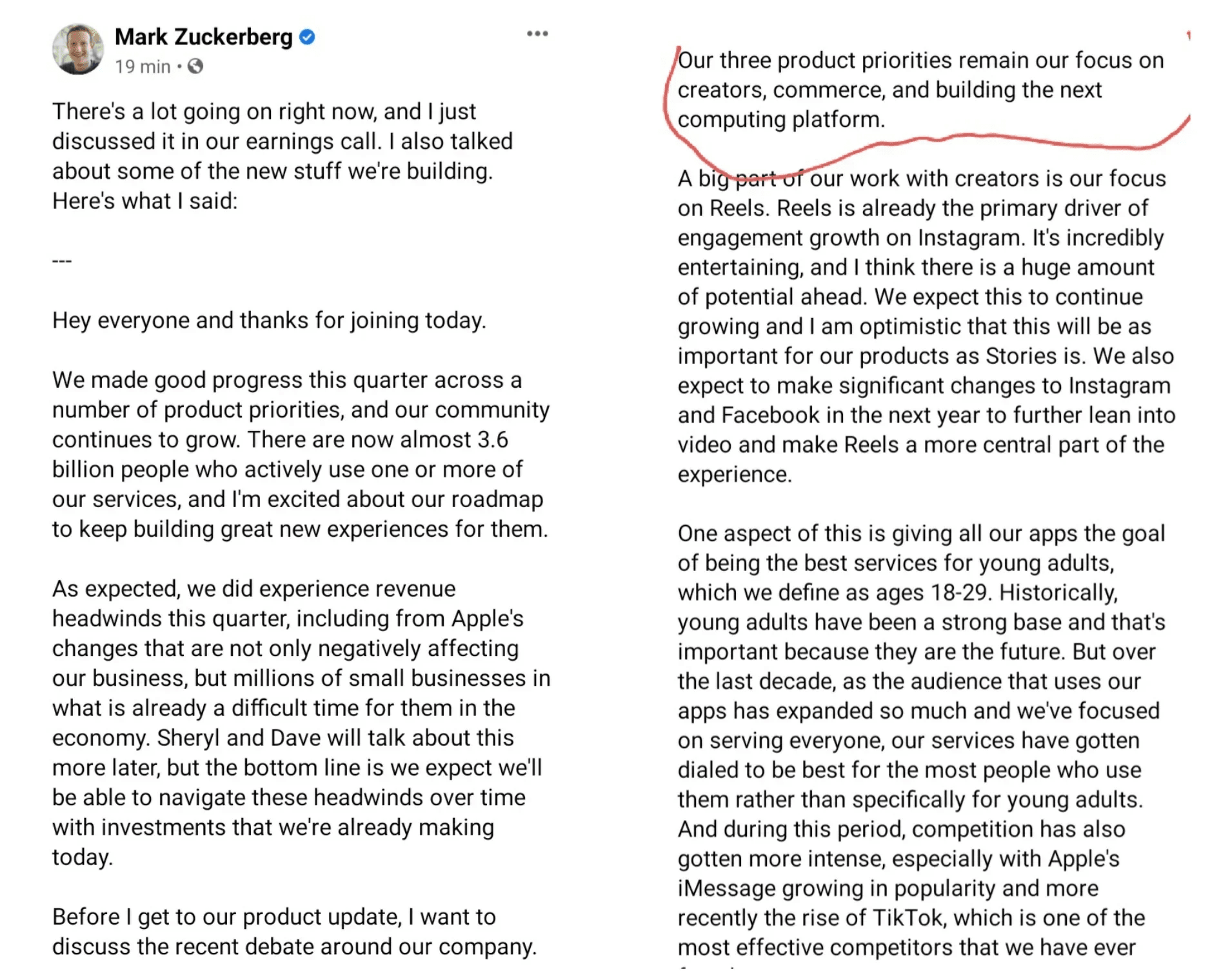 Bateu O Martelo O Plano De Zuckerberg Sobre O Futuro Da Internet Bateu O Martelo O Plano De Zuckerberg Sobre O Futuro Da Internet