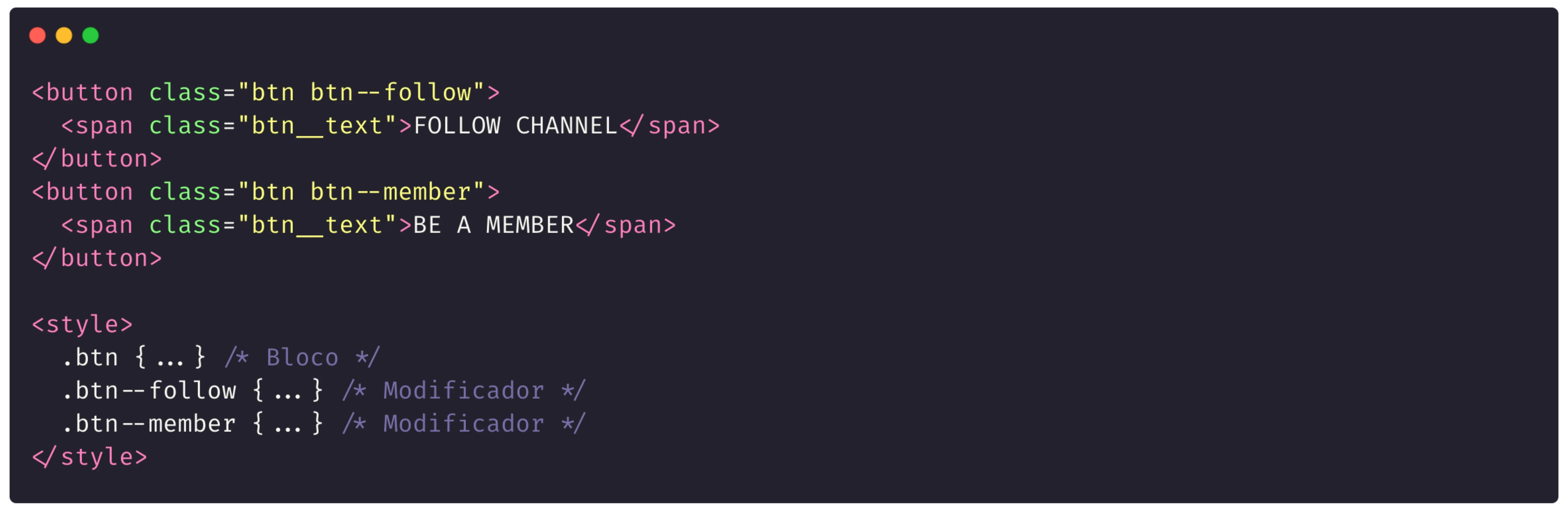 BEM 101: O que é esse padrão CSS? - Pingback