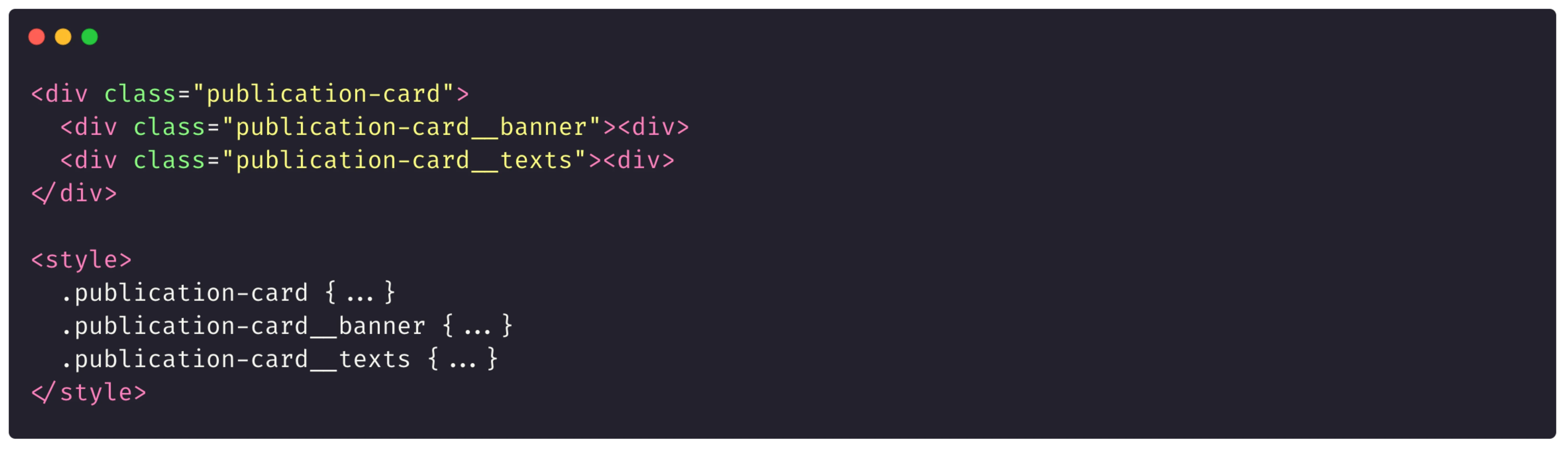 BEM 101: O que é esse padrão CSS? - Pingback