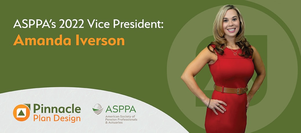 ASPPA's 2022 Vice President: Amanda Iverson - Pinnacle Plan Design