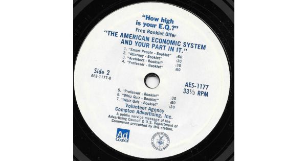 From the Archives 71: Ad Council, How High is your E.Q.? (1977) - Ipse ...