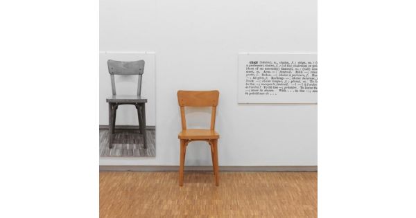 Joseph Kosuth, One and Three Chairs, 1965 - Circuit in the collections ...