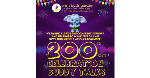 GLIMPSE OF BUDDY TALKS PODCAST | 200th DAY CELEBRATION - Prim Buds ...