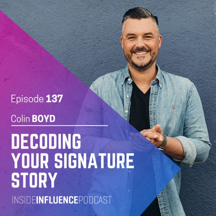 Colin Boyd - Decoding your signature story: How to convert attention ...