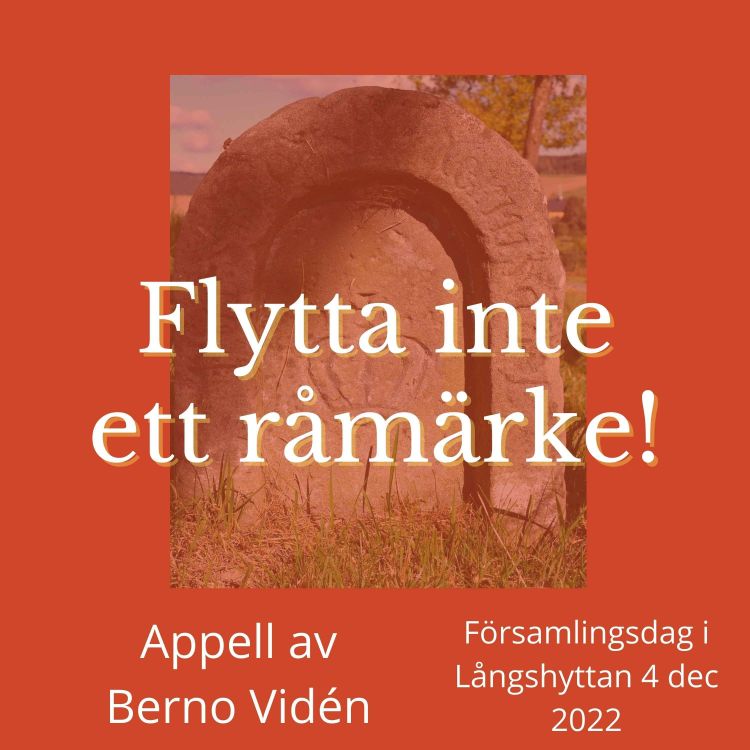Flytta inte ett råmärke! - Maranata Podcast | Acast