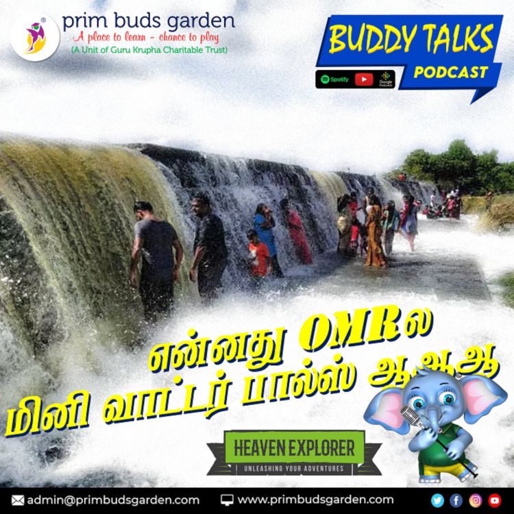 BUDDY TALKS | சென்னை OMRயில் ஒரு சின்ன நீர்வீழ்ச்சி | WATER FALLS IN ...