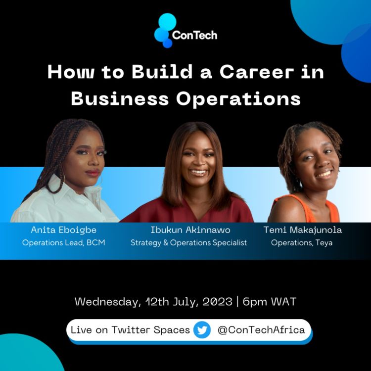 How to Build a Career in Business Operations - ConTech Africa | Acast