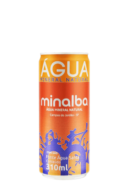 Água Mineral Minalba Lata sem gás 310ml - Pirâmides Distribuidora de ...