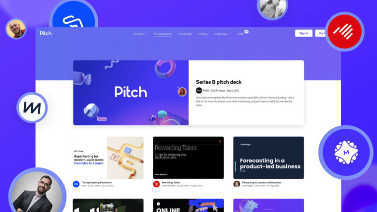 Pitch | Collaborative presentation software for modern teams