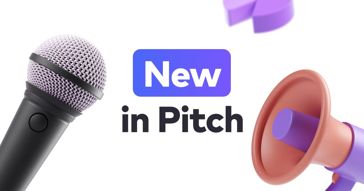 What’s new | Pitch