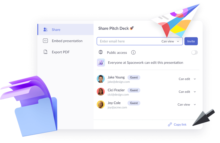 Free online presentation maker – 100+ Templates | Pitch