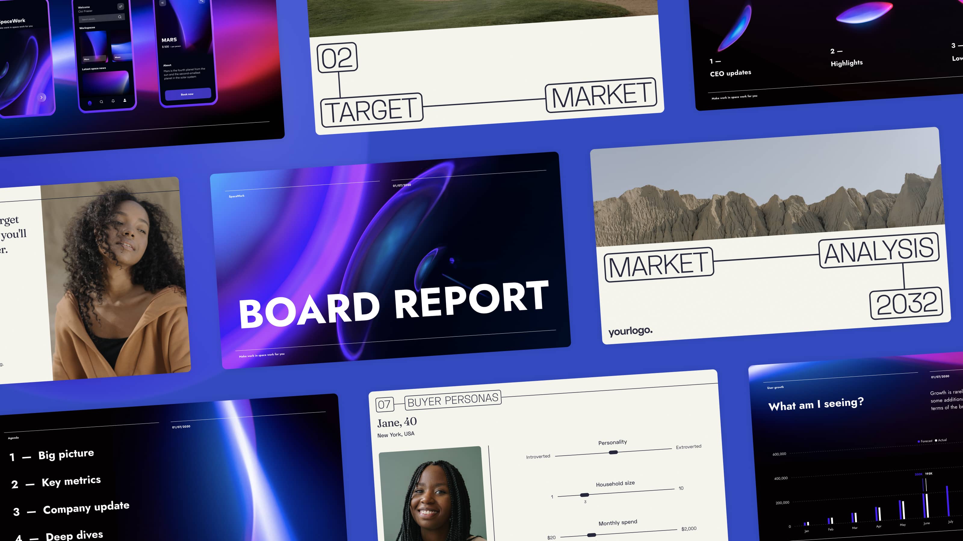 New templates for stunning reports | Pitch
