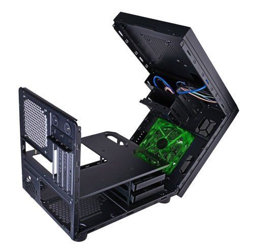 Apevia X-QPACK3-WHT Carcasa,Juegos Cubo Micro ATX/Cubo para Juegos/HTPC ...