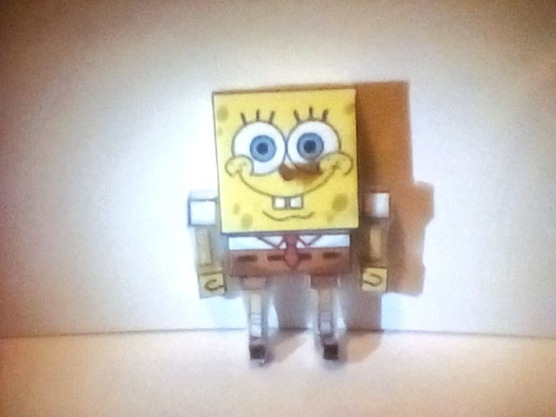 SpongeBob SquarePants - Pixel Papercraft SpongeBob SquarePants - Pixel Papercraft