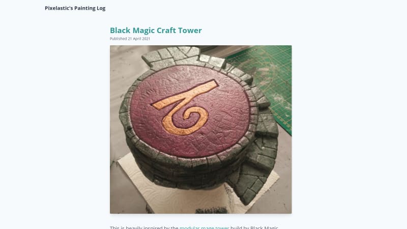 Black Magic Craft Tower