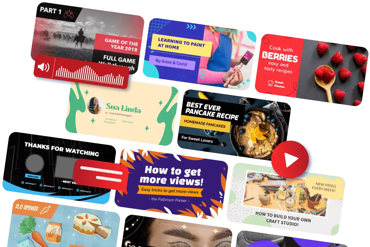 YouTube Templates | Personalize your YouTube Chanel for Free! | Placeit