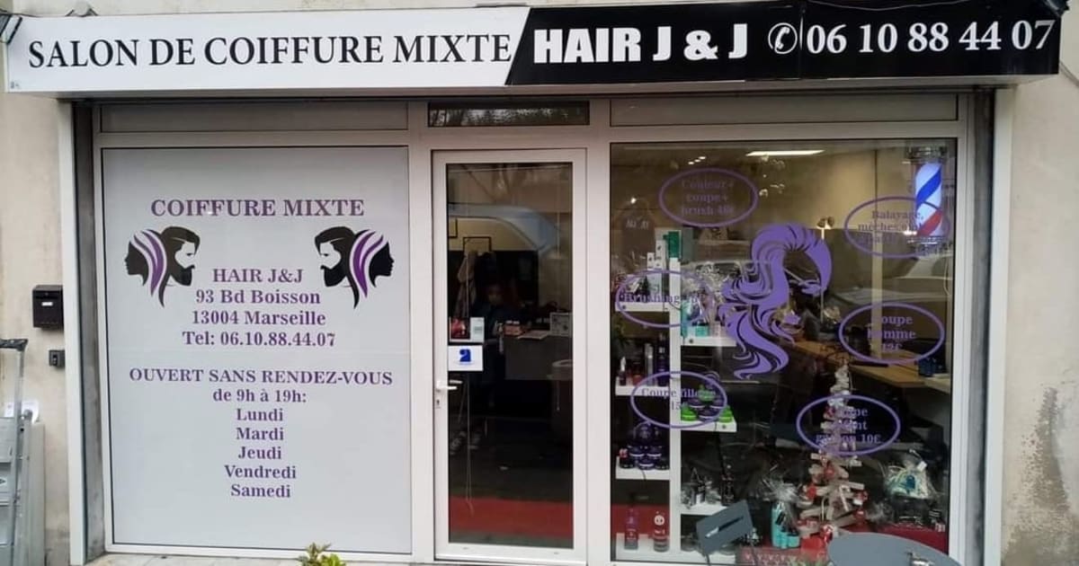 HAIR J&J : coiffeur à Marseille 4ème