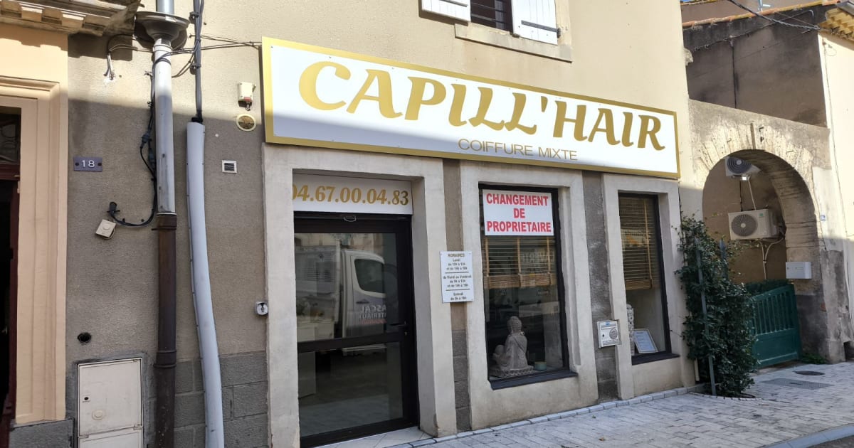 Capill'hair : coiffeur à Bessan - Planity - RDV en ligne