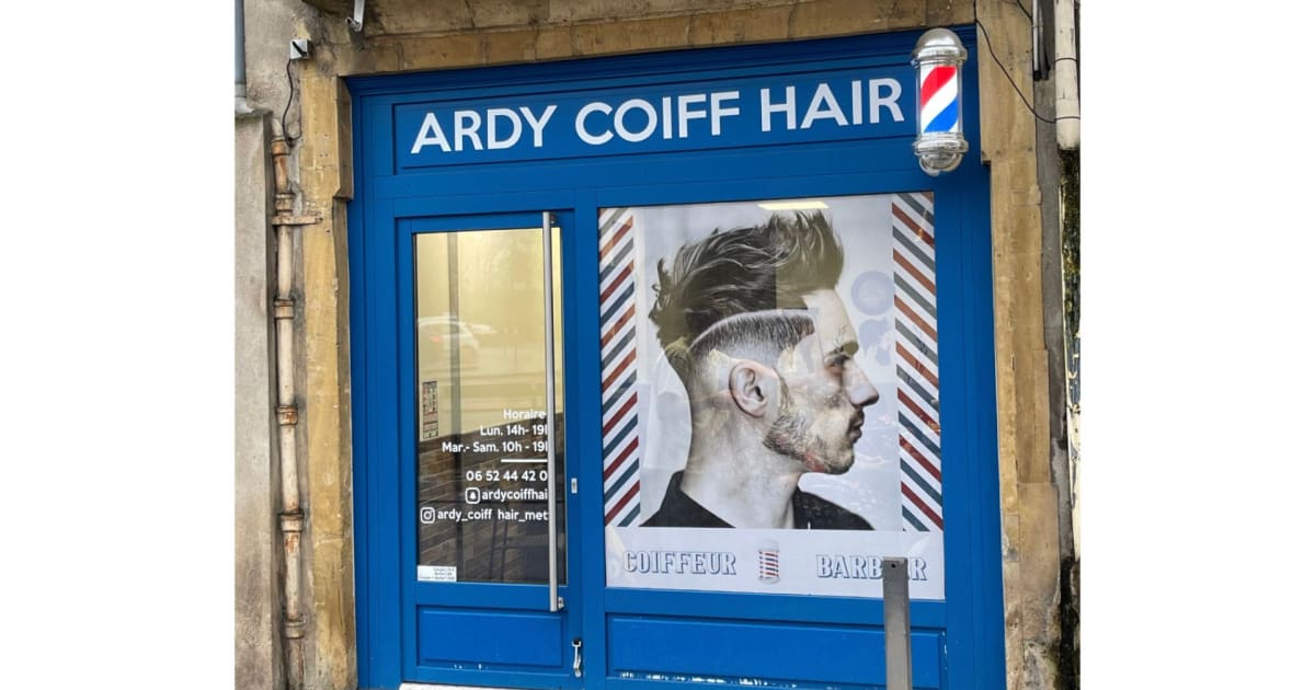 Ardy coiff hair : coiffeur à Metz - Planity - RDV en ligne