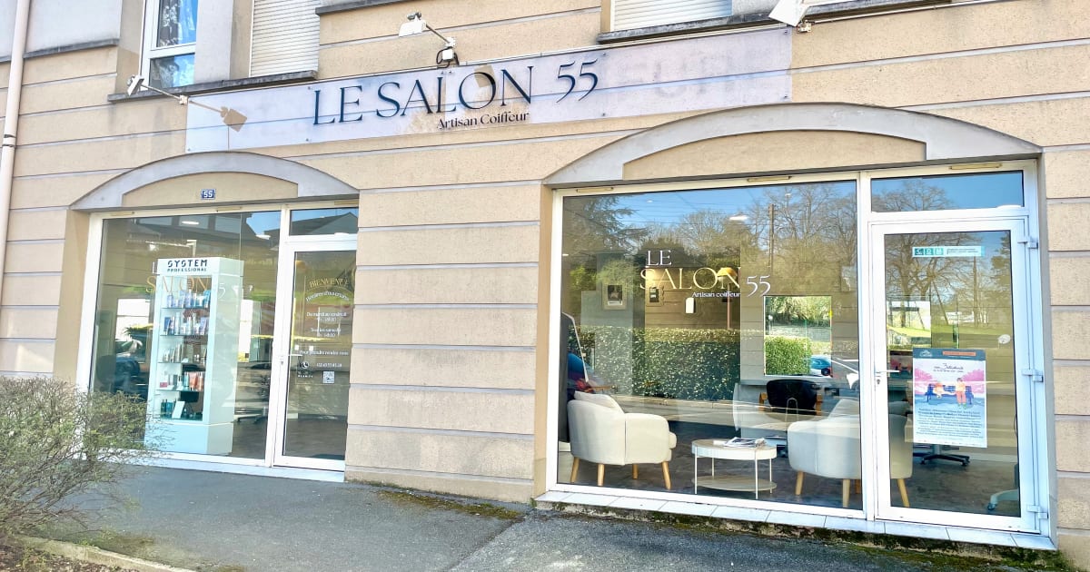 Le salon 55 : coiffeur à Laval - Planity - RDV en ligne