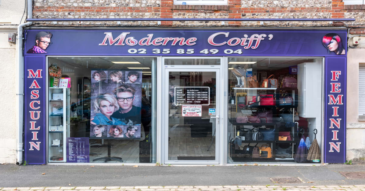 Moderne coiff : coiffeur - Planity - RDV en ligne