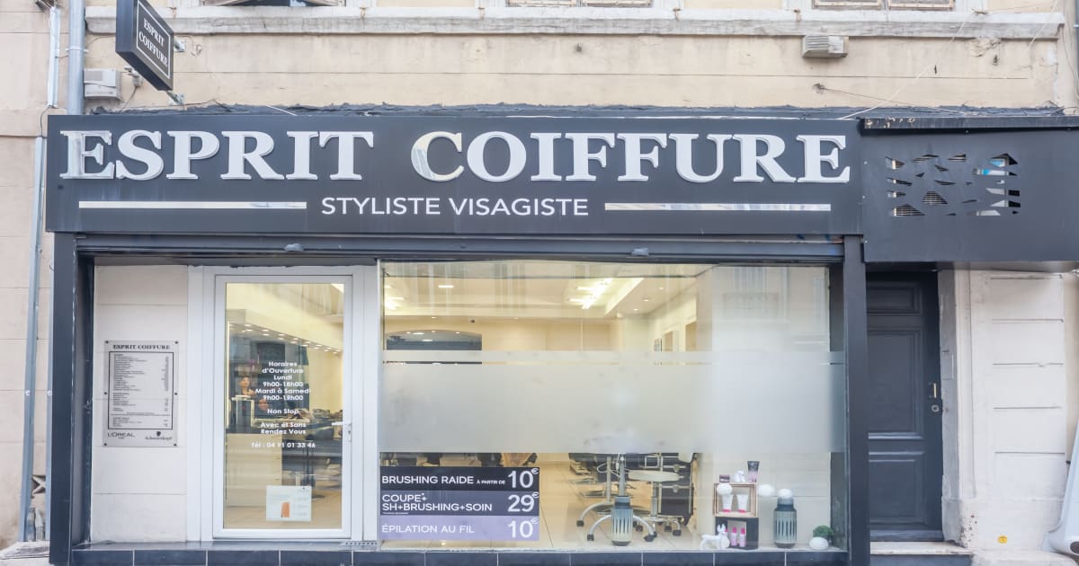 Esprit Coiffure : coiffeur à Marseille 6ème - Planity
