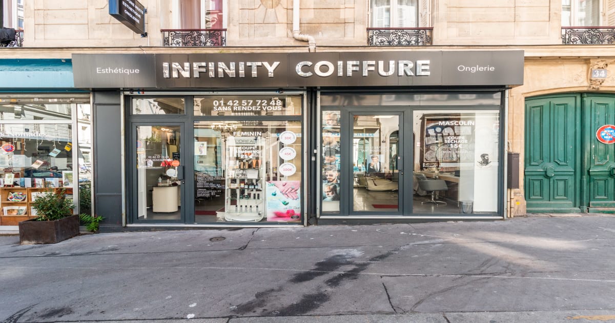Infinity coiffure : coiffeur à Paris 18ème