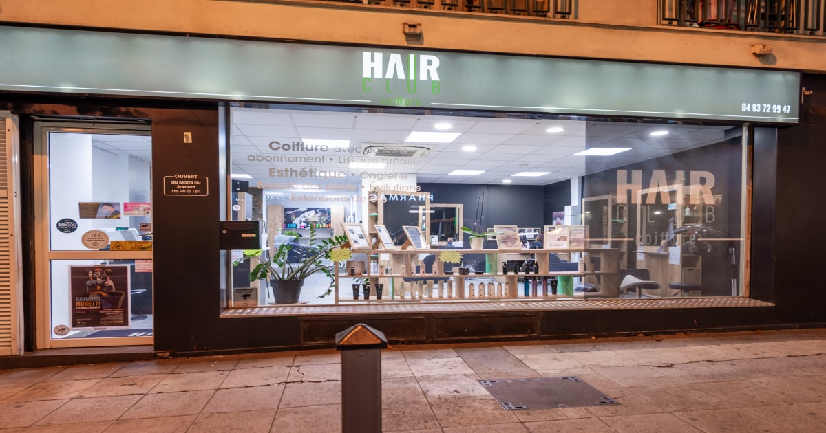 Hair Club - Nice : coiffeur à Nice - Planity - RDV en ligne