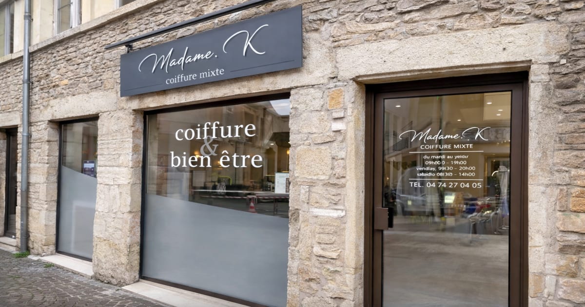 Madame K : coiffeur à Crémieu - Planity - RDV en ligne
