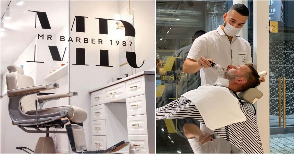 Mr Barber 1987 © - LIEGE : barbier à Liège - Planity