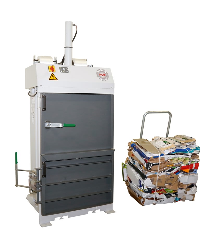 Hsm V-Press 503 eco vertical baler (Offer No. 114622) - B2B Offers at ...