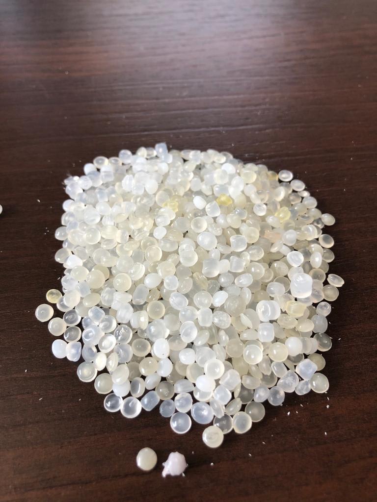 Offgrade granules PP polypropylene film transparent (No. 6) (Offer No ...