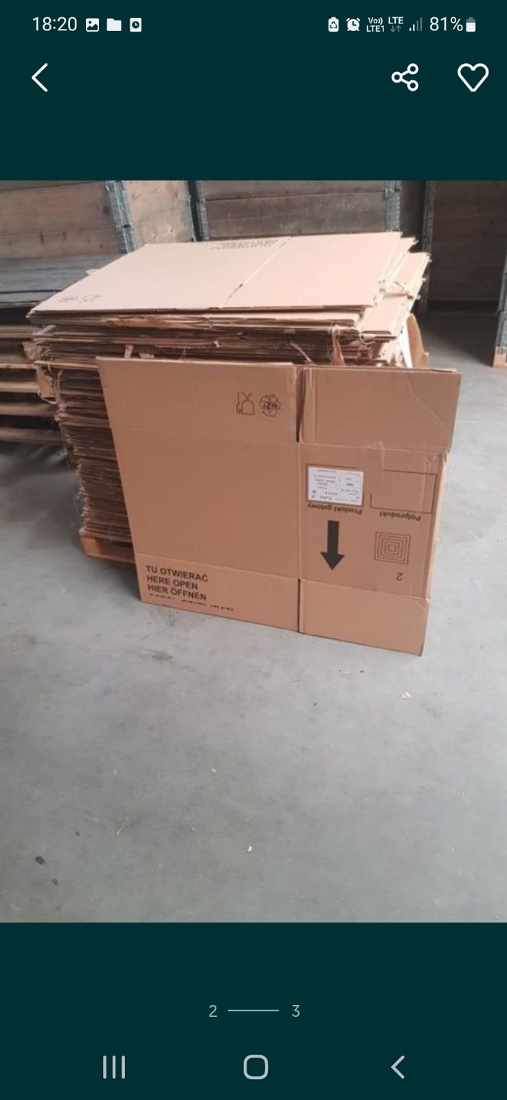 Kartony do pakowania 60 x 44 x 40 cm (Oferta nr 131333) - Oferty B2B ...