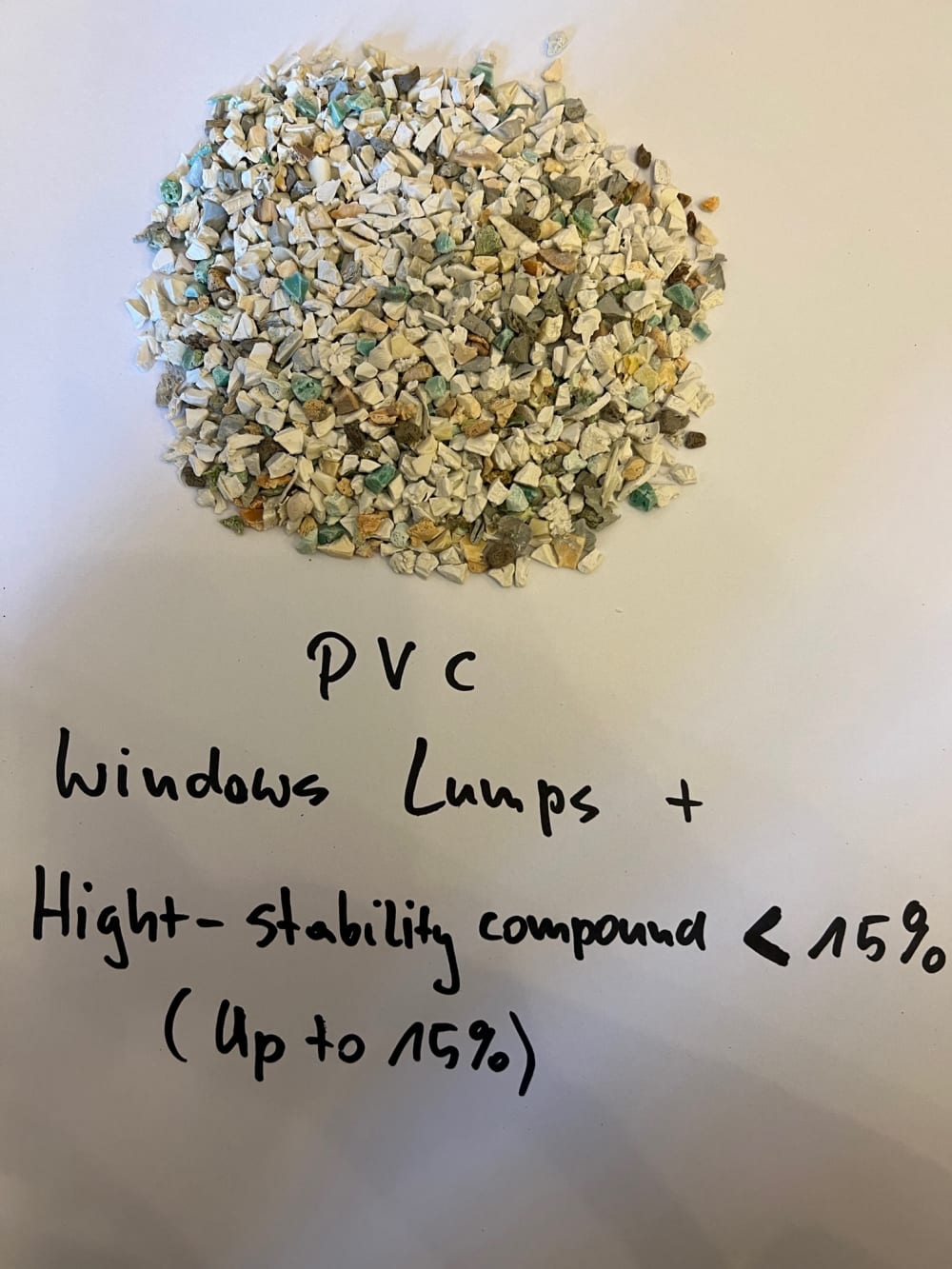 PVC window regrind (window aggregates) (Offer No. 132276) - B2B Offers ...