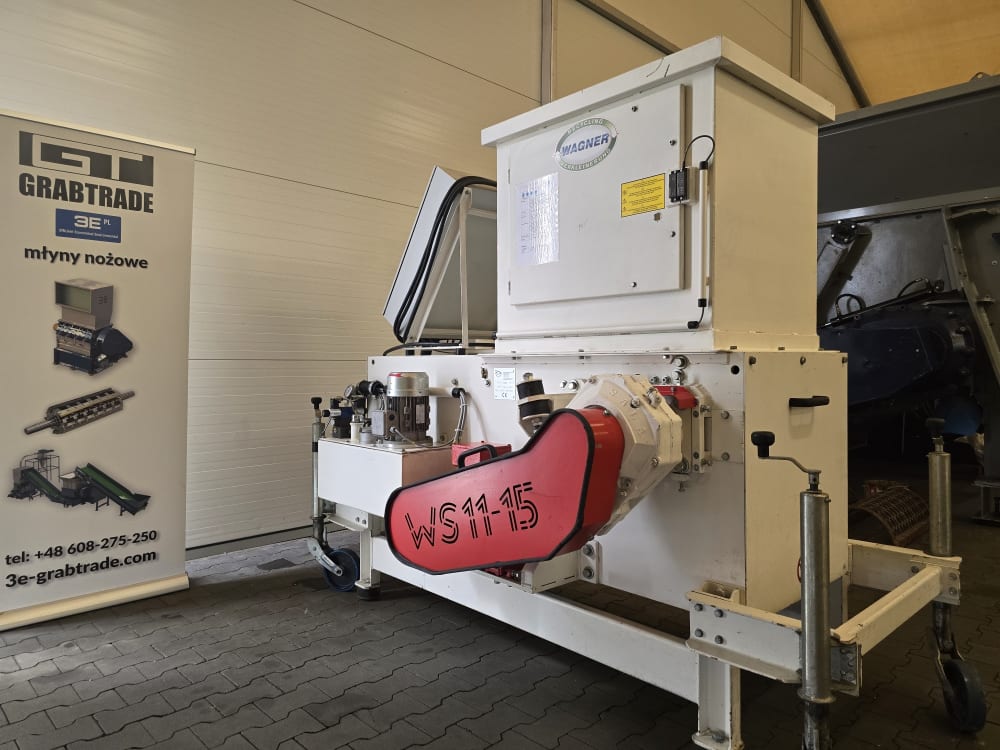 Wagner WS15 shredder 15 kW (Offer No. 133183) - B2B Offers at Plastech ...