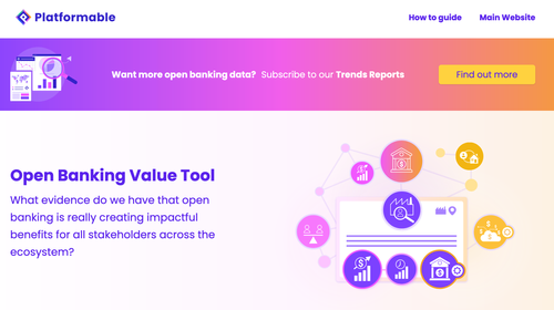 New tool: Open Banking Value » Platformable
