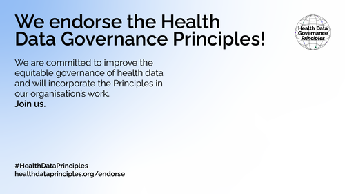 Platformable Endorses the Health Data Governance Principles » Platformable