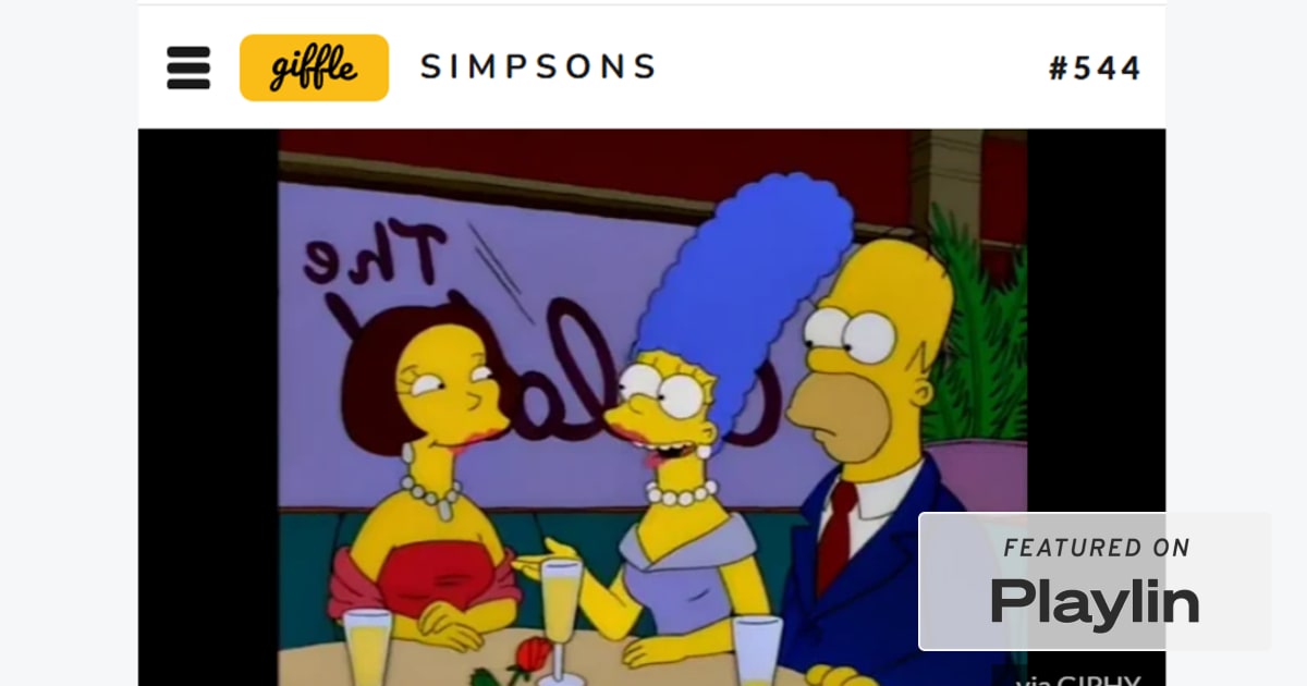 Giffle "Simpsons": Play the Daily Pop Culture Game | Playlin