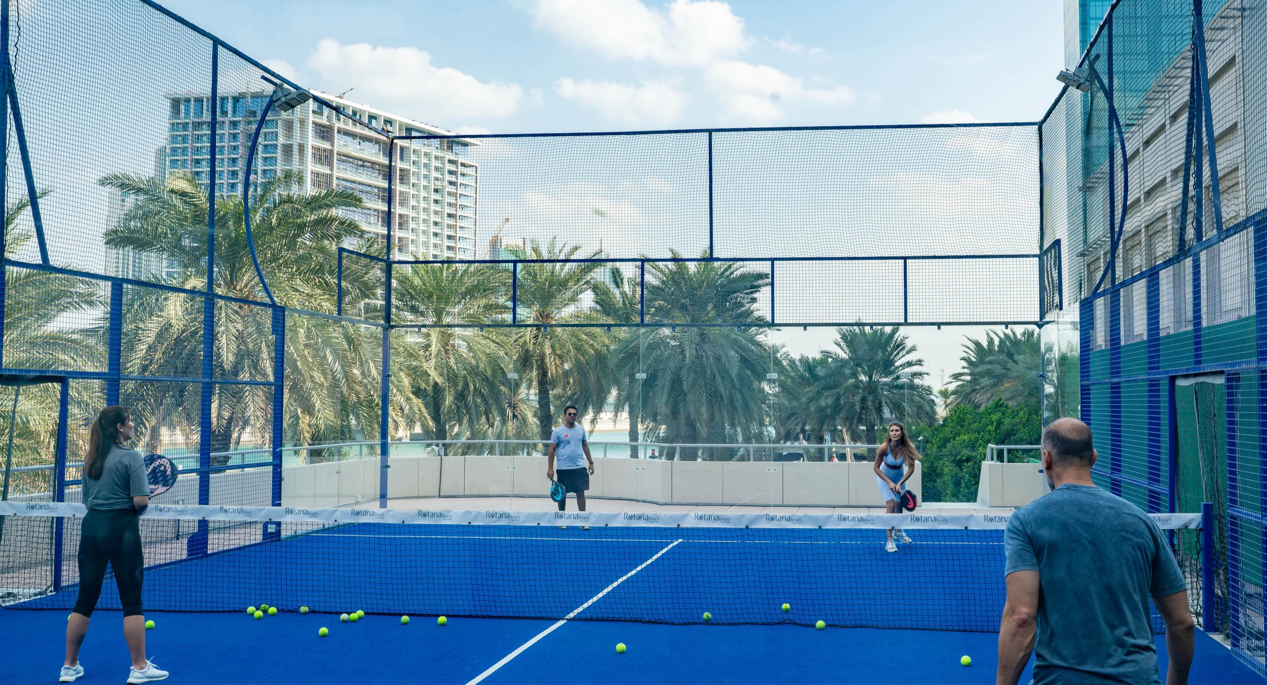 Book a court in Beach Rotana Hotel | Playtomic