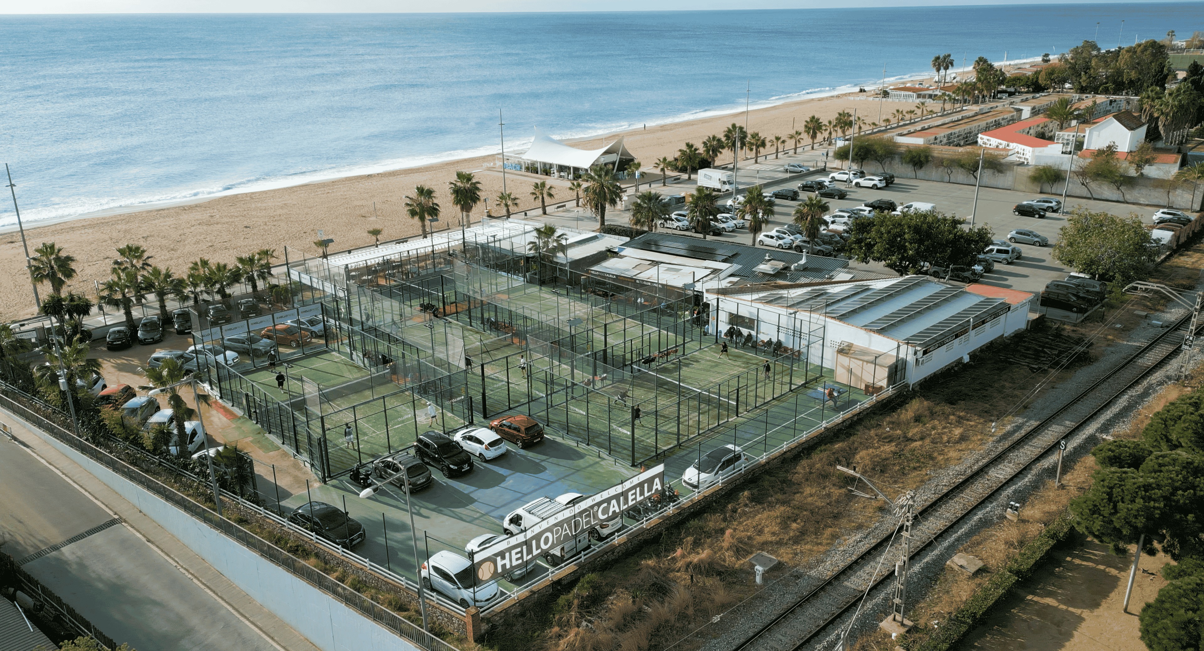 Book a court in Hello Padel Calella | Playtomic
