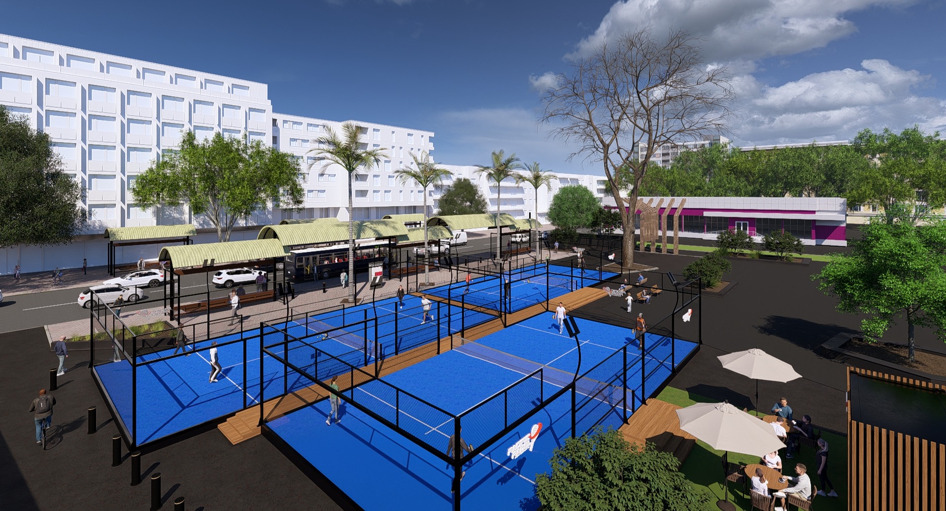 Book a court in Pacific Padel Takapuna | Playtomic