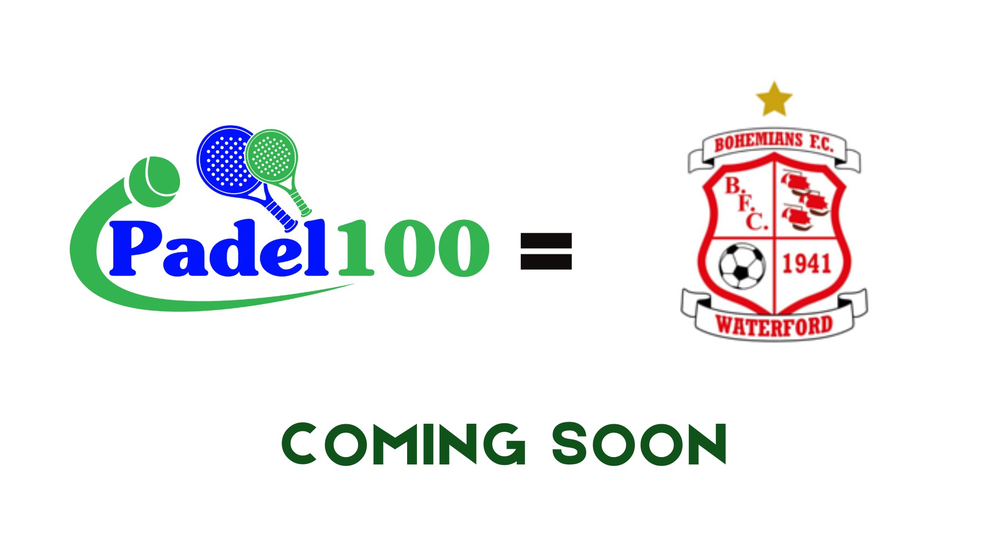 Boek een baan bij Padel 100 Bohemians Fc Waterford ( Coming Soon ) | Playtomic