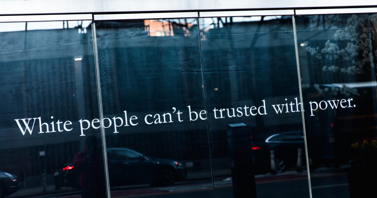 Photos of “White People Can't Be Trusted with Power” - Playwrights Horizons